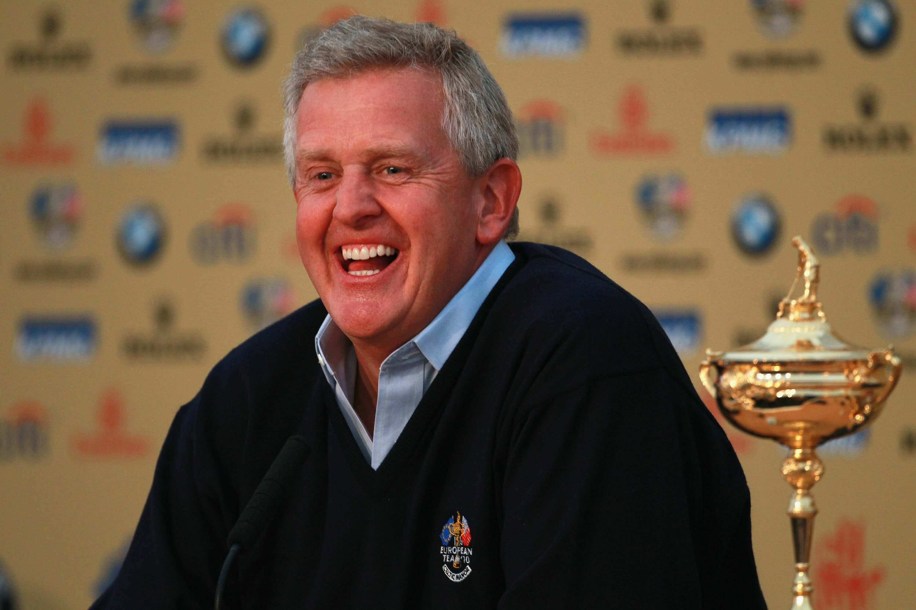 Colin Montgomerie, Ryder Cup player and winning 2010 Captain.